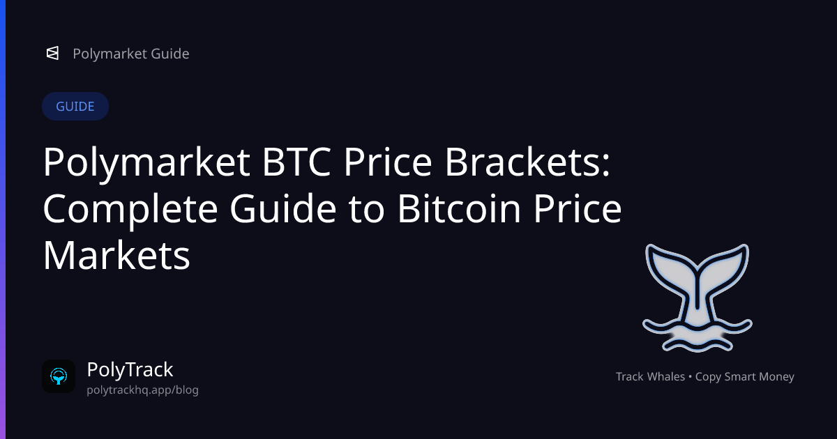 Polymarket Bitcoin Price Brackets 2026 | BTC Markets Explained | PolyTrack